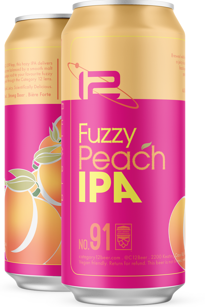 Fuzzy Peach IPA – Category 12 Brewing